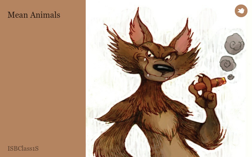 Mean Animals by ISBClass1S - Storybird