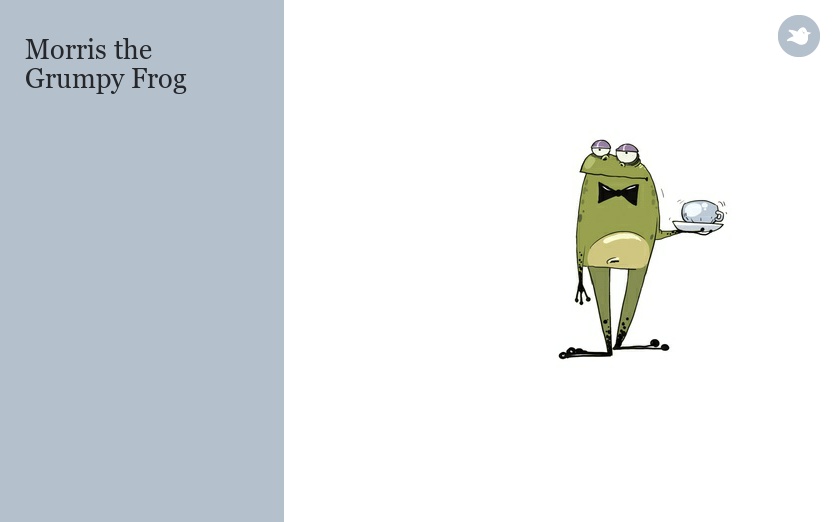 Morris the Grumpy Frog by KristenM10 - Storybird