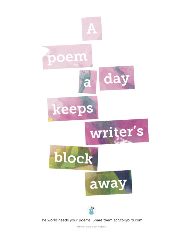 Free posters for Poetry Month! - Storybird Blog